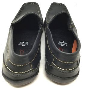 Ferrato | Shoes | Ferrato Men Shoes Size Usa 8 Black Leather Loafers ...